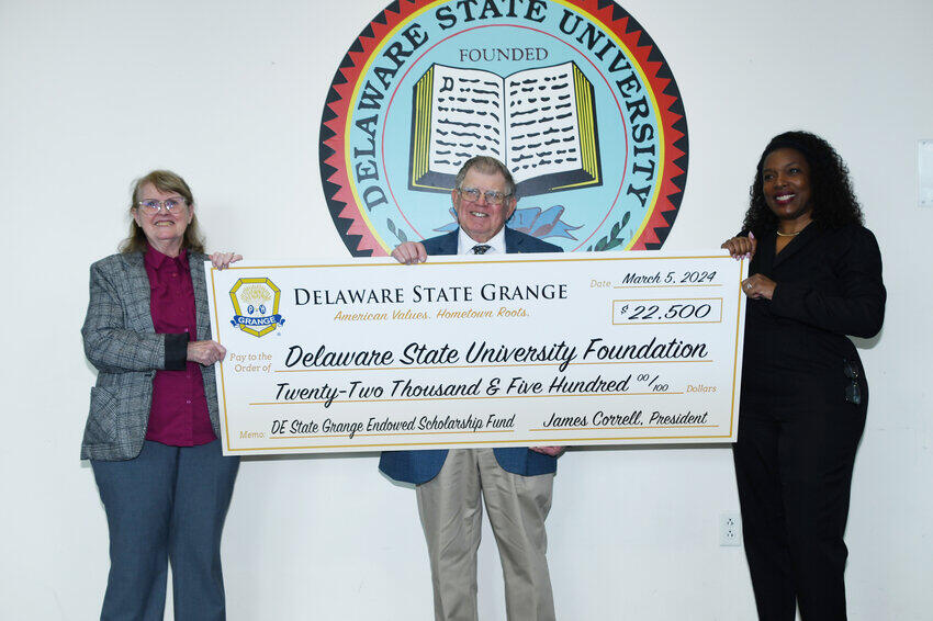 Delaware State Grange establishes endowed scholarship at Delaware State ...