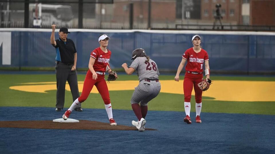 South Dakota softball vs. Stephen F. Austin canceled due to field ...