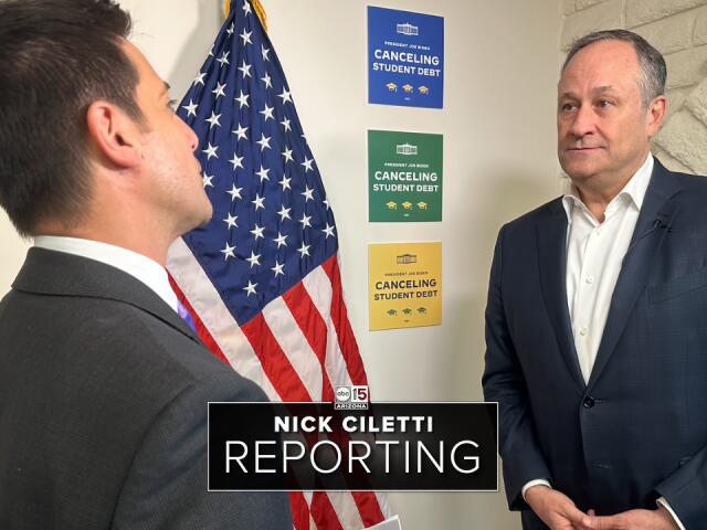 ABC15 EXCLUSIVE: One-on-one with Second Gentleman Doug Emhoff