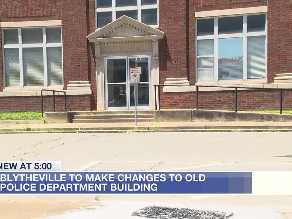 Blytheville To Make Changes to Old Police Department Building