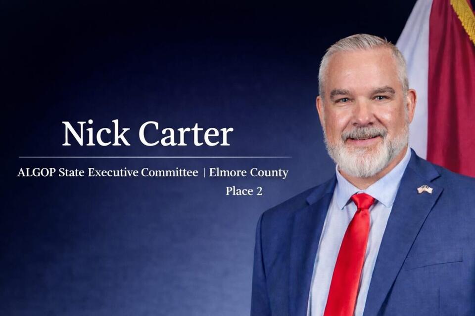 Nick Carter announces run for Alabama GOP State Executive Committee ...