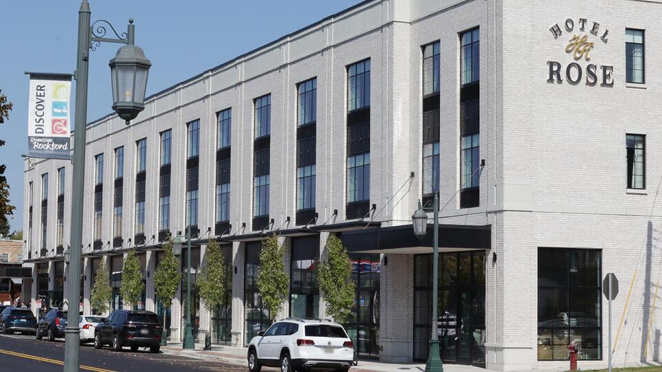 Hotel Rose opens in downtown Rockford to sold-out weekend - NewsBreak