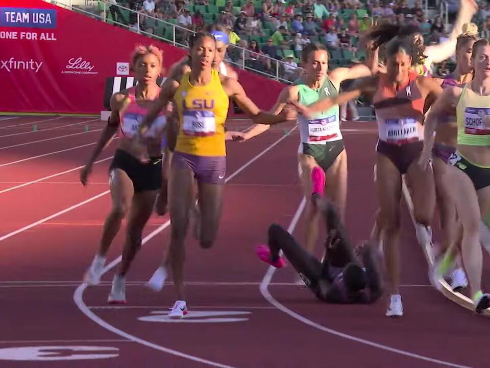 Nia Akins Dominates Women’s 800 at 2024 Olympic Trials after Athing Mu ...