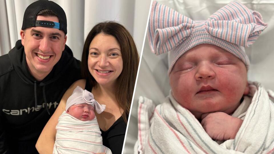 Meet the first baby born in Boston in 2025 - NewsBreak