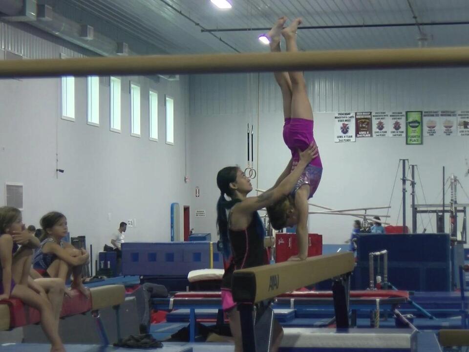 Local gymnastics gym inspired by the US Gymnastics Olympic Trials in ...