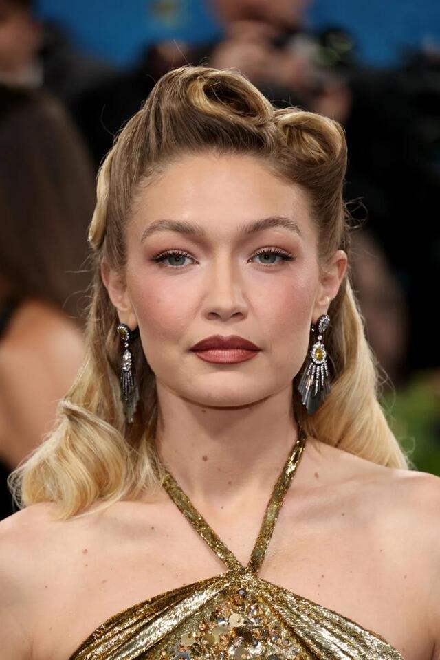 Gigi Hadid Goes Full Pinup for the 2025 Met Gala, Inspired by Zelda ...