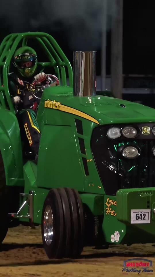 Brandon Simon and his Loud Heavy Pro Stock at The Pullers Championship ...