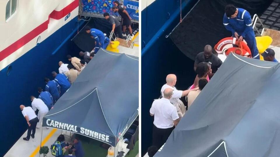 Mom Jumps In After Child Falls Between Ship and Pier at Celebration Key ...