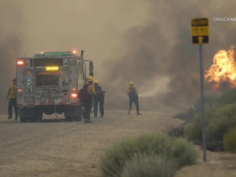 Evacuations Underway as Fast-Moving Wildfire North of LA Grows to Nearly 15,000 Acres