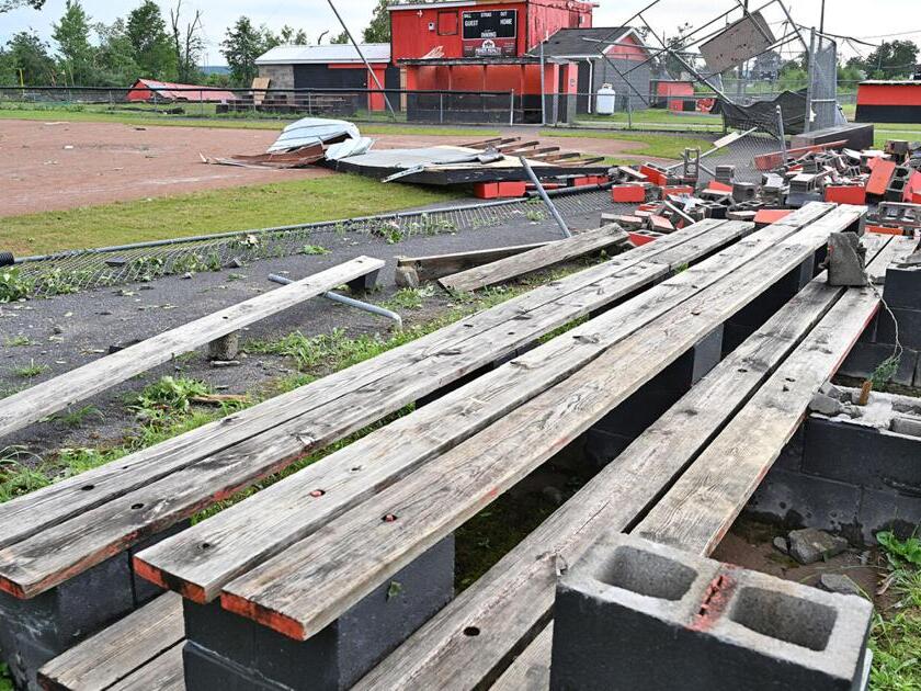 DeLutis, Kost complexes take hard hits from Rome tornado
