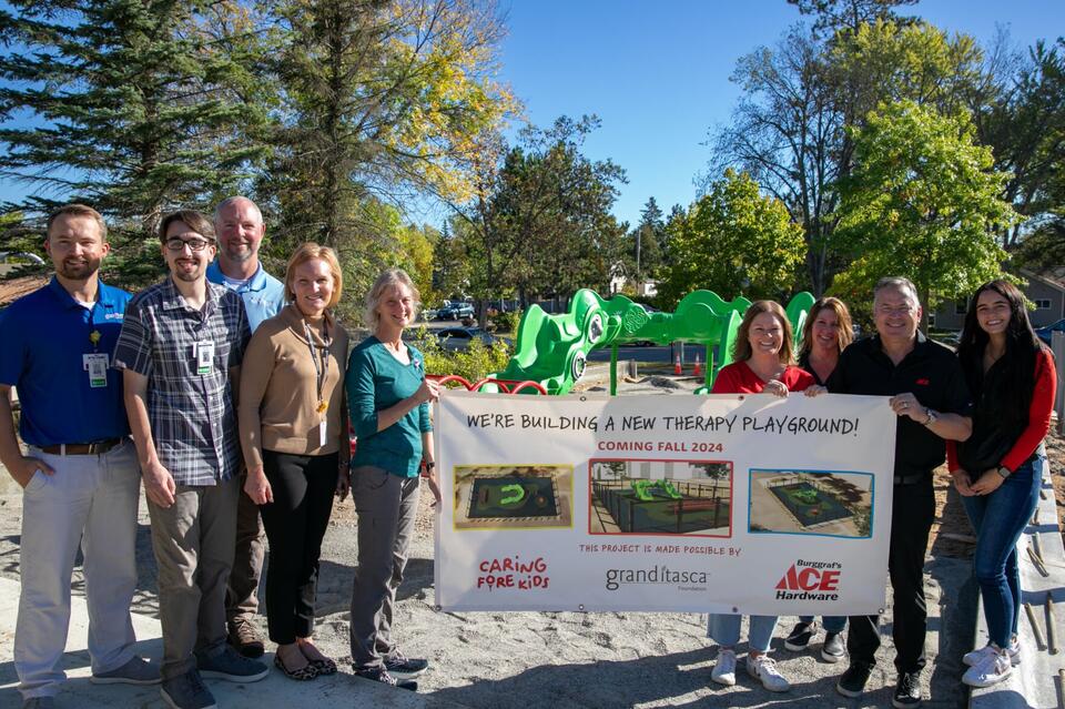 A million reasons to celebrate Grand Itasca's new sensory playground ...