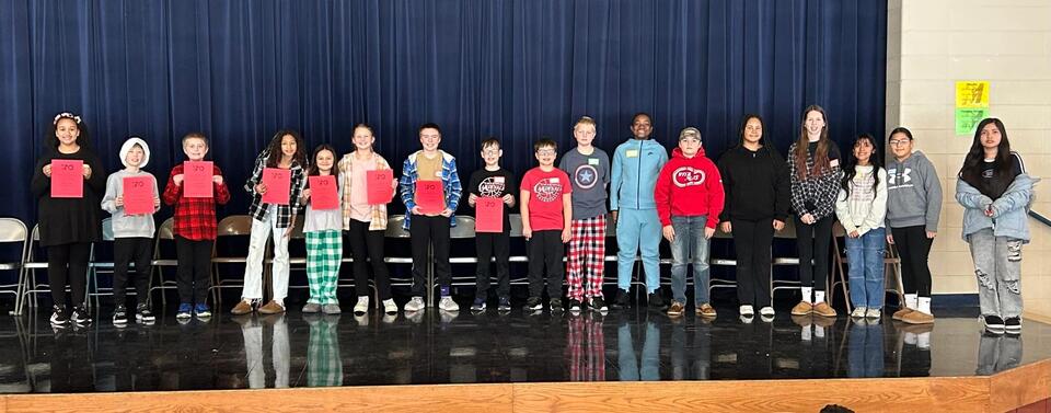 Studor named champion of Marshall Elementary spelling bee - NewsBreak