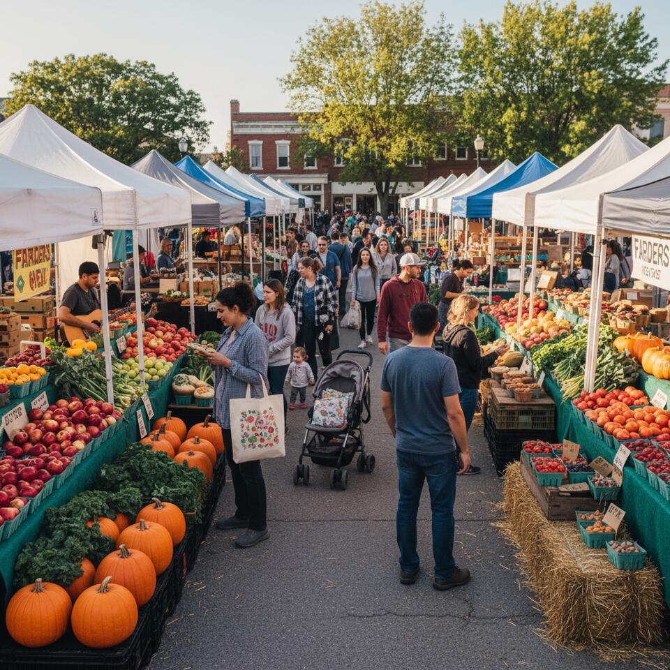 Tuesday Farmers' Market opens at Library Park - NewsBreak