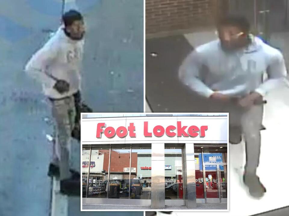 Brazen armed robber swipes loads of Nike items from NYC Foot Locker ...