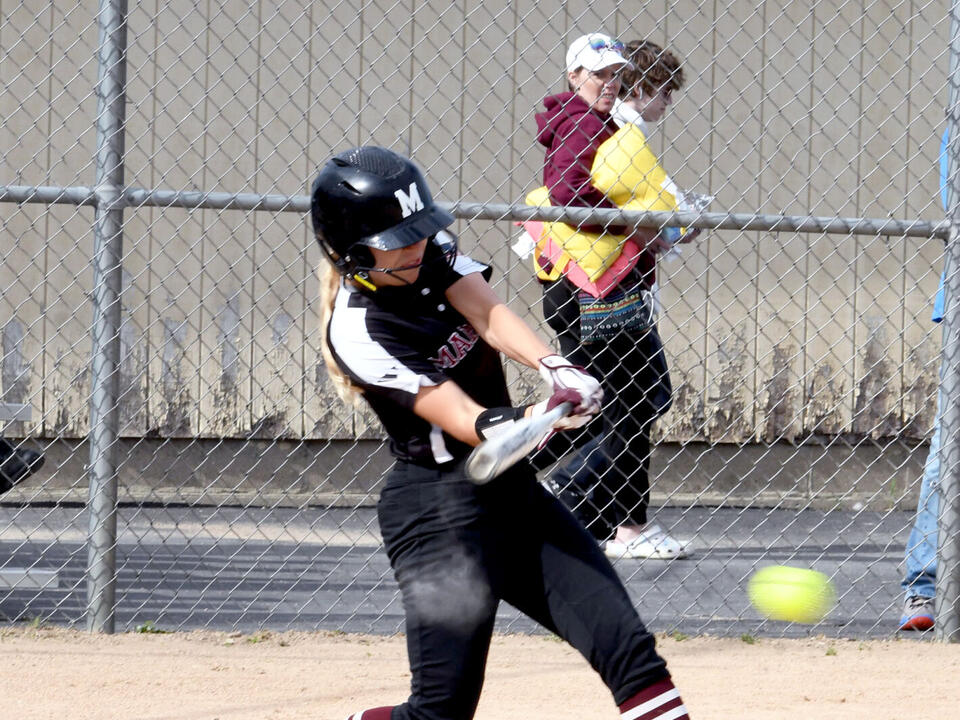 Maroon girls clip Eagles' wings in twinbill triumph