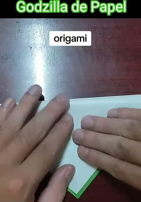 Godzilla de Papel originalsound origamistars origamichallenge ...