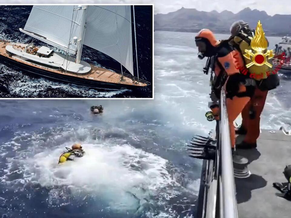 Captain of doomed yacht that capsized off Italian coast speaks out as ...