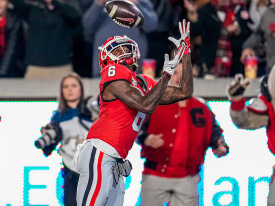 Pre-spring projection of Georgia 2024 depth chart on offense