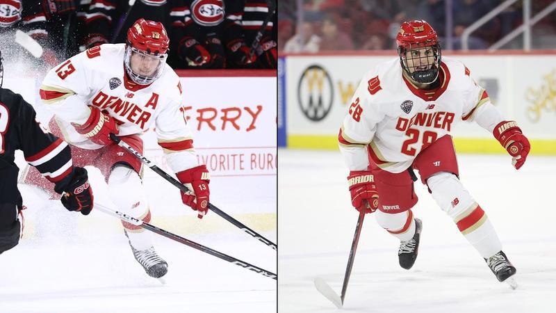 Massimo Rizzo and Zeev Buium Shine in NCHC Weekly Honors, Denver Hockey ...