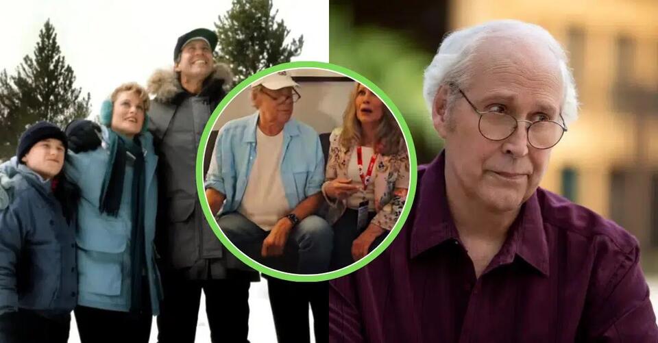 Chevy Chase Is All Smiles Reuniting With ‘Vacation’ Cast At Fan Expo ...
