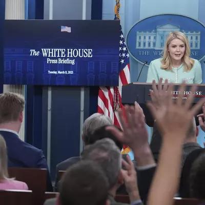 Tensions flare between White House press secretary and AP reporter over ...