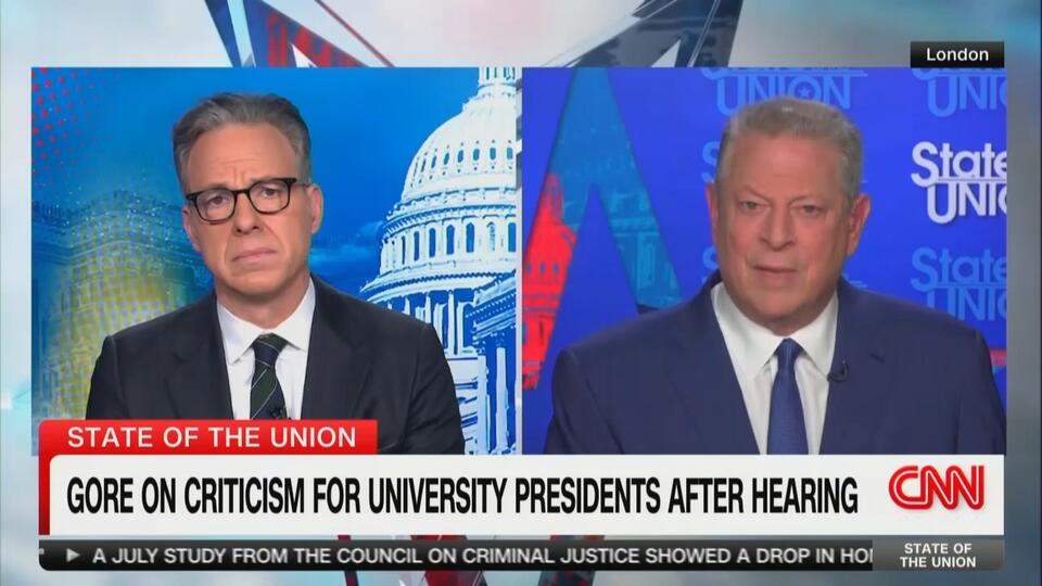 ‘I Was Shocked By The Tone-Deafness’: Al Gore Rips University President ...