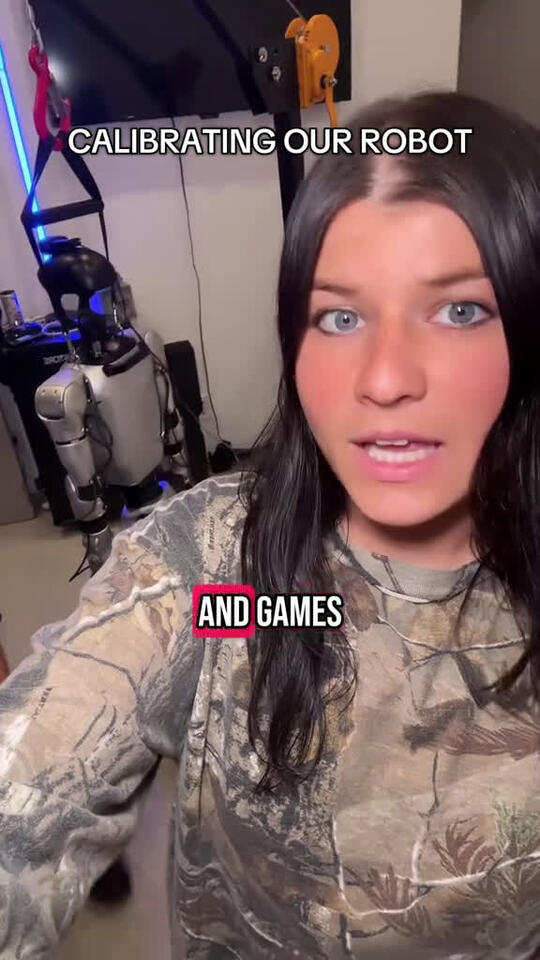 Calibrating @BOT HOUSE G1 Humaniod Robot 🤖 created by MAXX with MAXX’s ...