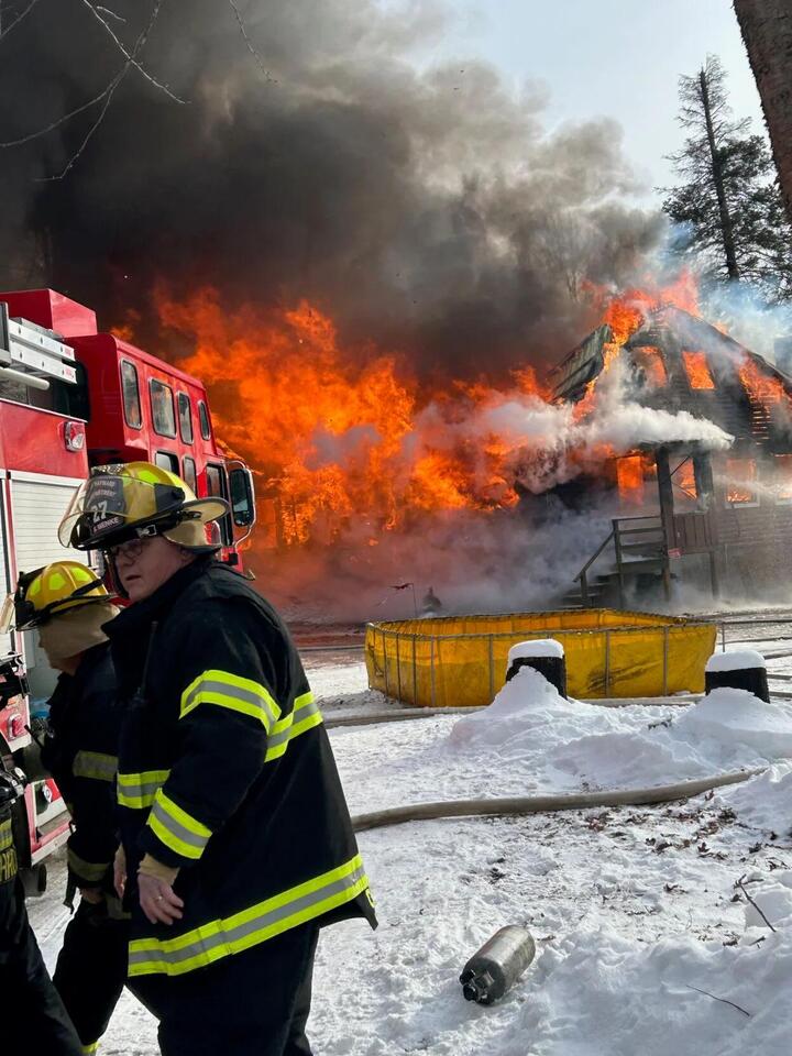 Fire destroys lodge at Red Deer Resort on Lost Land Lake - NewsBreak