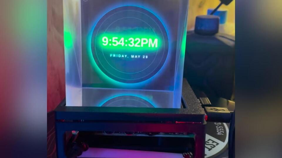 This awesome Raspberry Pi project uses the Pepper's Ghost illusion to ...