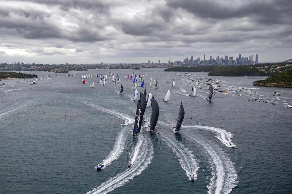 Defending champion LawConnect leads Sydney to Hobart yacht race on ...