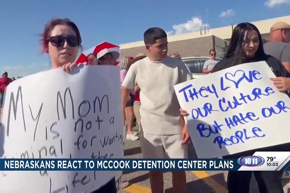 Community members and advocates react to McCook detention facility ...