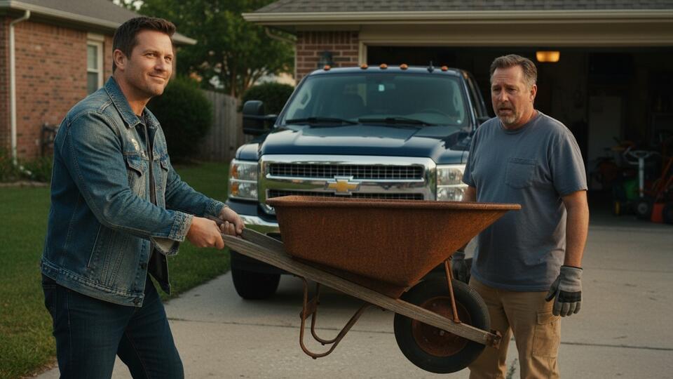 He returned my truck completely empty. Next time, I handed him a rusty ...
