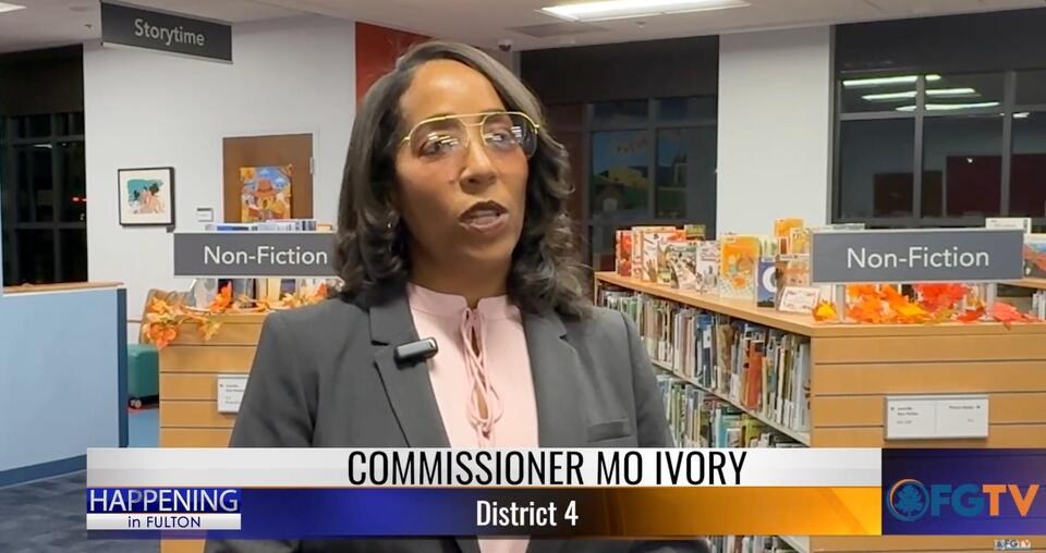 Fulton County Commissioner Mo Ivory steps down to run for chair - NewsBreak