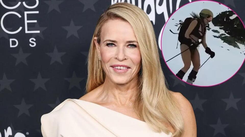 Chelsea Handler Goes Skiing in Nothing But a Bikini for Annual Birthday ...