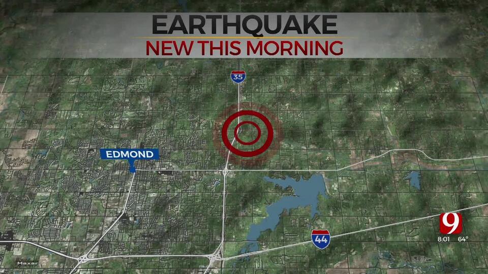 Earthquake Felt In Edmond On Saturday - NewsBreak