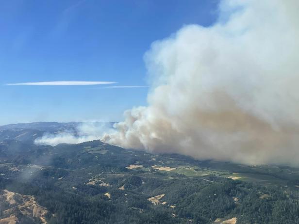 Point Fire Update: Ag Pass activated, poor air quality expected - NewsBreak