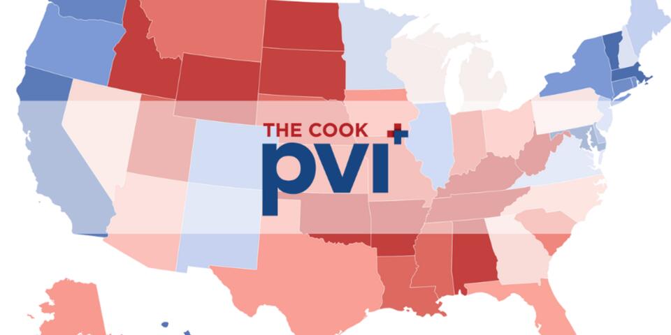 2025 Cook PVI℠: State Map and List - NewsBreak