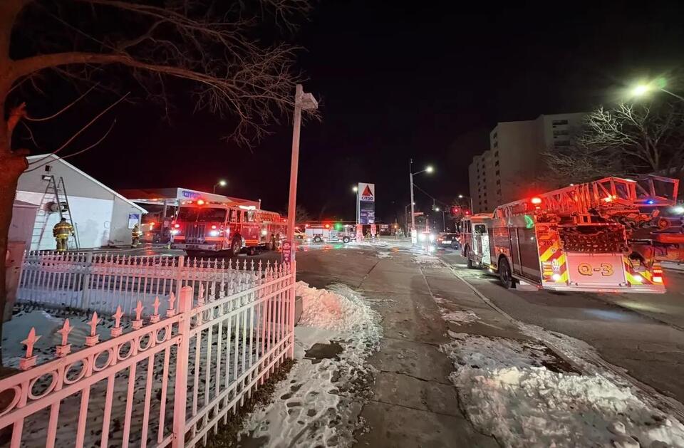 Crews extinguish fire at Binghamton gas station - NewsBreak