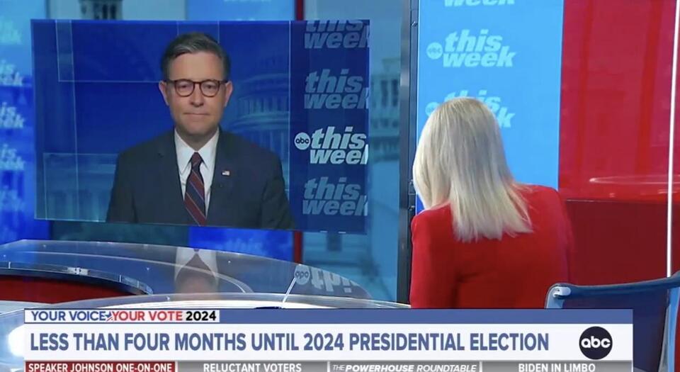 ‘Unity?’ ABC’s Martha Raddatz Confronts Speaker Johnson With New Clips ...