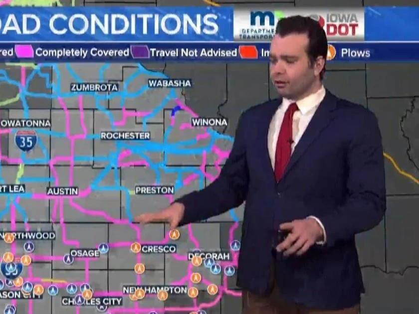 Snow continues for some Tuesday morning - AM Weather 1/9