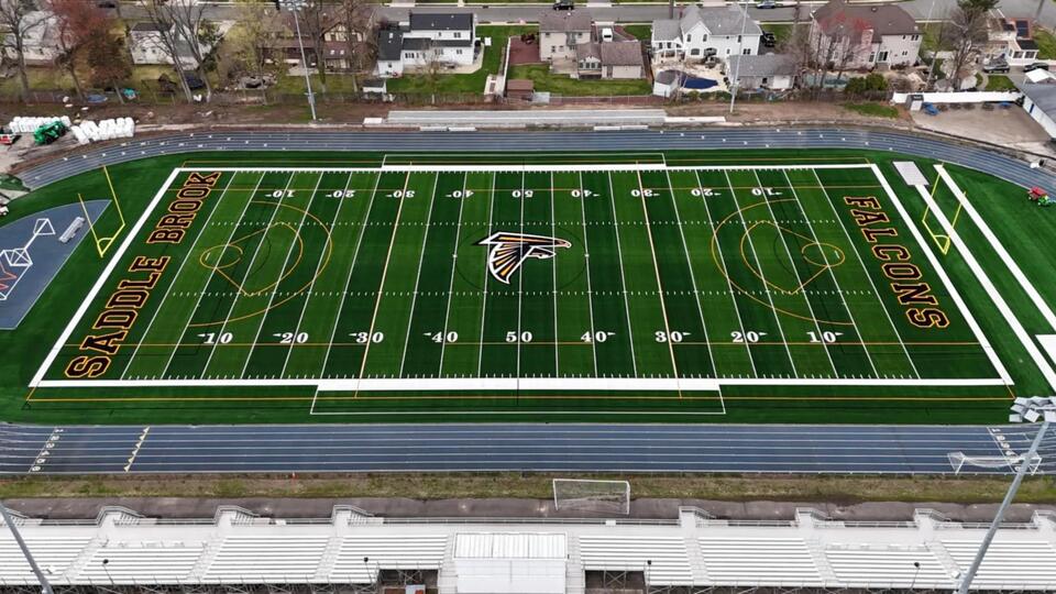 Saddle Brook debuts new turf field. Here's what it includes and looks ...