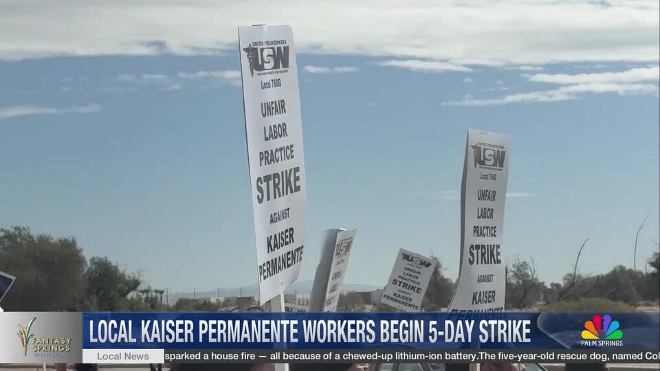 Kaiser Permanente Workers Launch 5-Day Strike Across California - NewsBreak