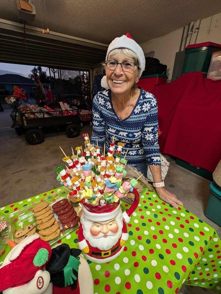 SANTA'S HELPER: Ana Shammassian makes Christmas special for ...