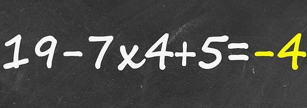 It looks like a simple math sum but has left people scratching their ...