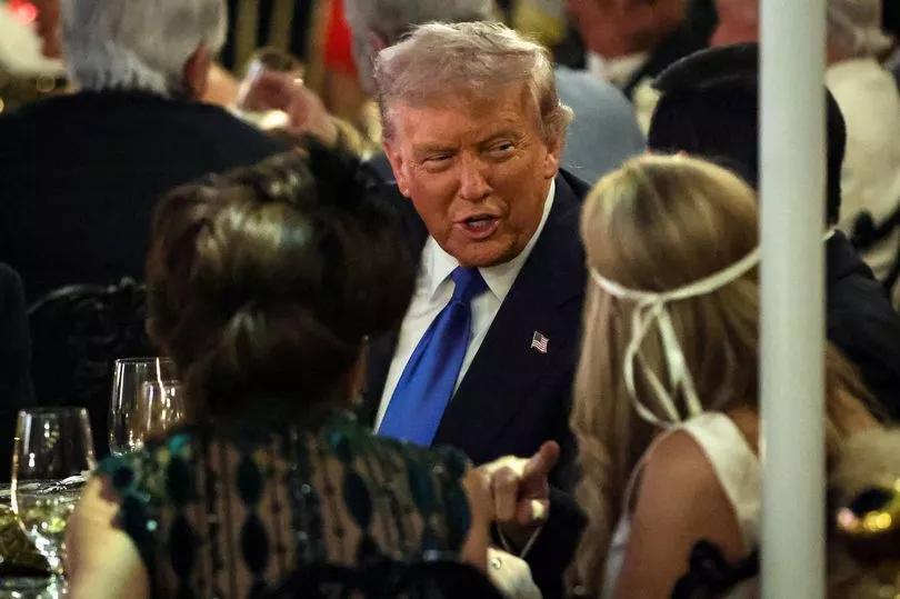 Trump seen at Mar-a-Lago Halloween party with dubious theme before SNAP ...