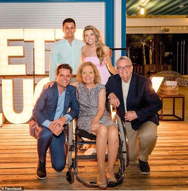 Ex-Rep. Matt Gaetz gets his 'mommy's advice' on Trump through newly ...