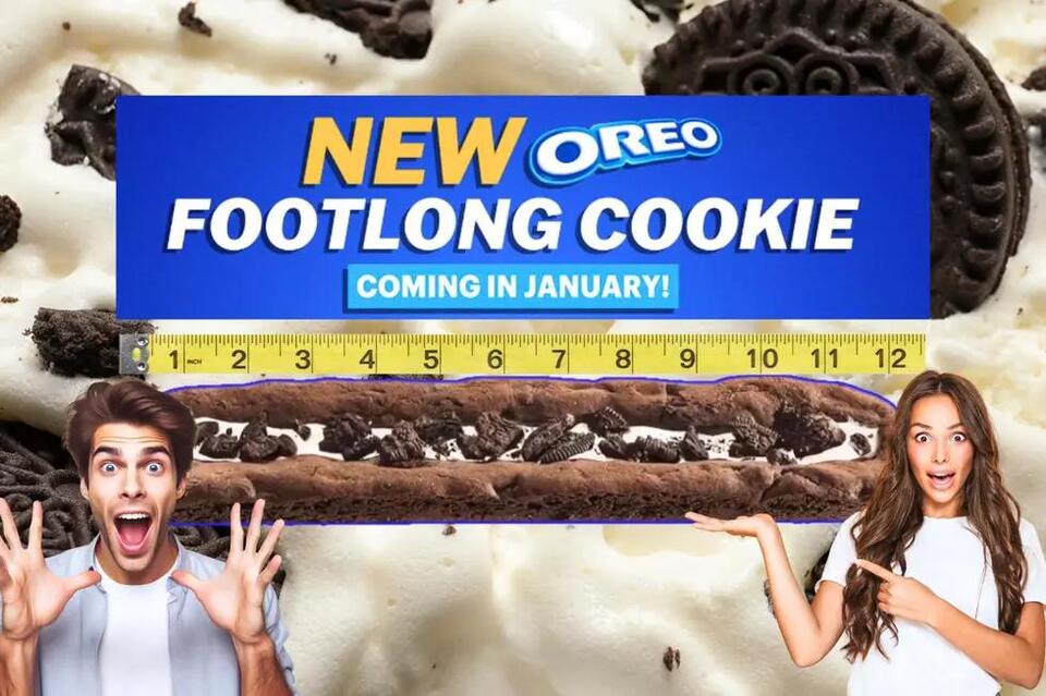 Whoa! Foot-Long Oreo Cookies Are Coming to America - NewsBreak