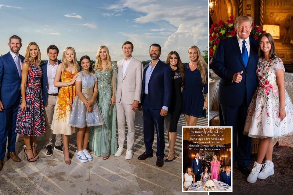 Donald Trump absent from Ivanka’s big family photo after indictment ...