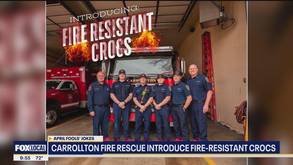 DFW firefighters' fun April Fools pranks - NewsBreak
