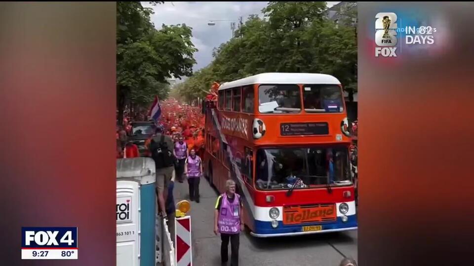 FIFA World Cup: Fans of the Netherlands to bring orange double-decker ...